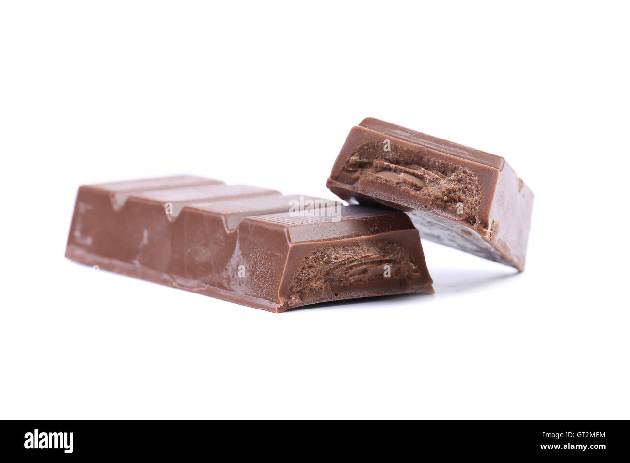 Bar of chocolate Stock Photo - Alamy