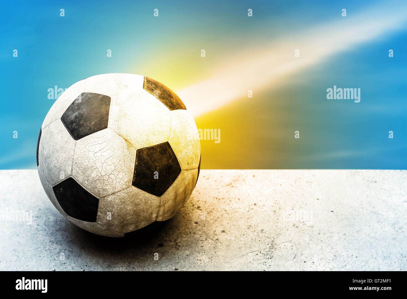 Concrete football field hi-res stock photography and images - Alamy