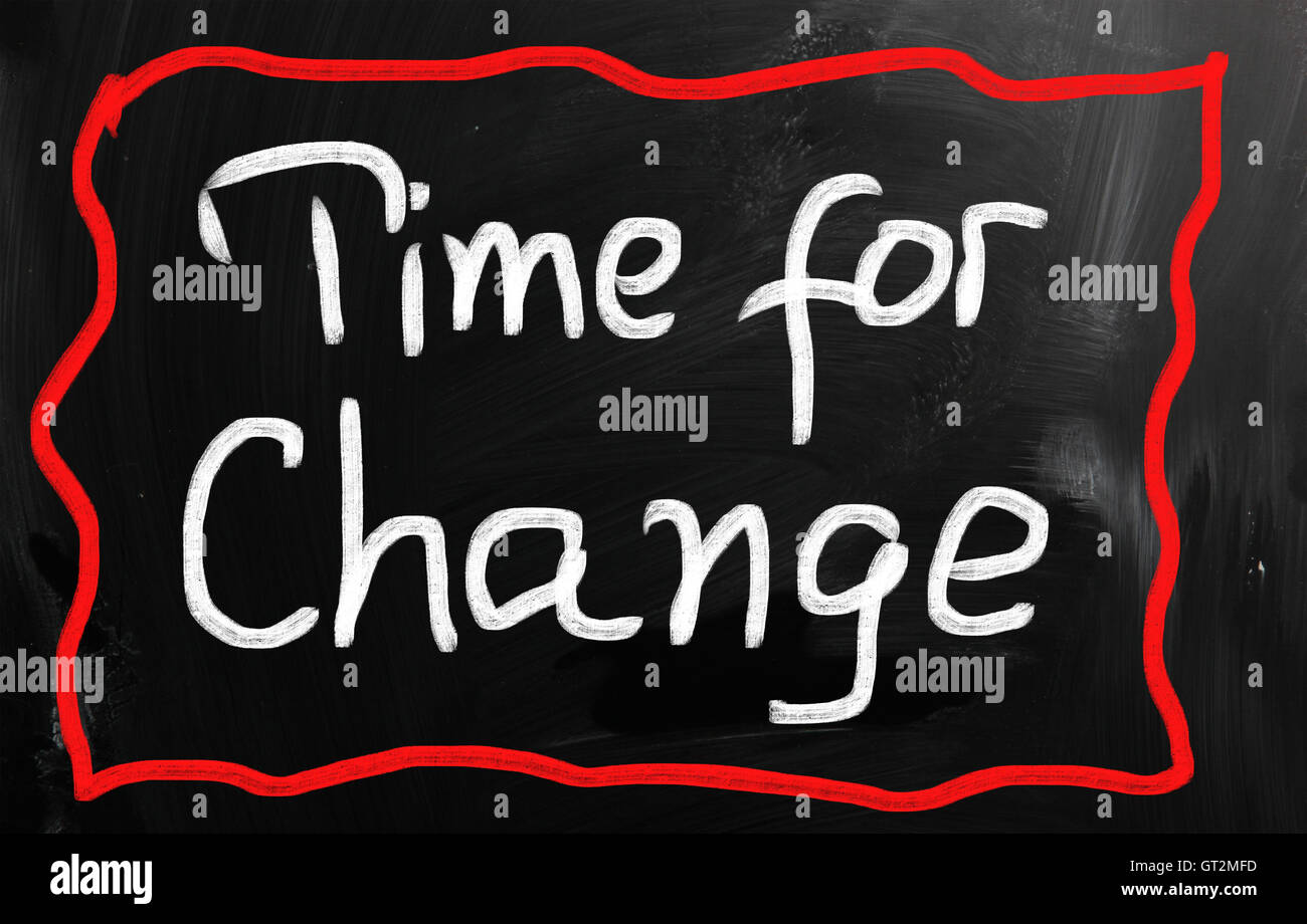 Time for change Stock Photo - Alamy