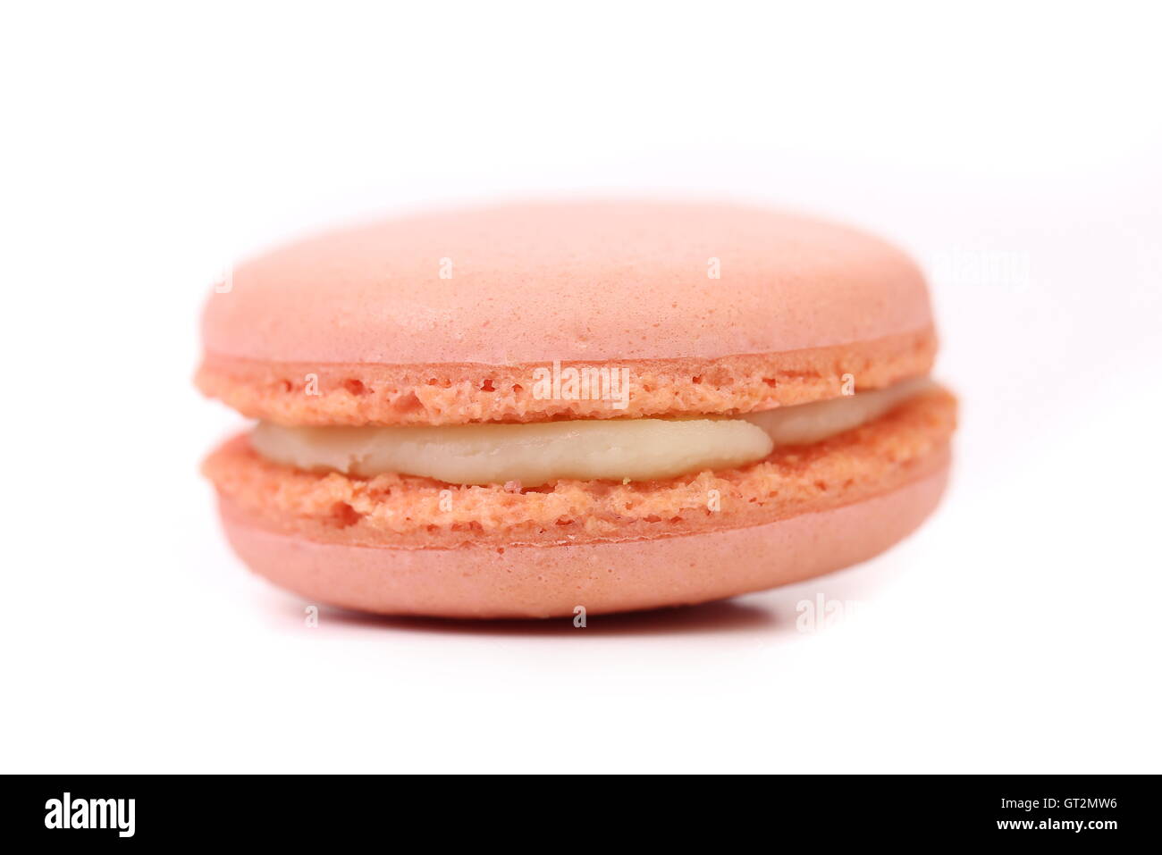 One macaron cake. Isolated Stock Photo - Alamy