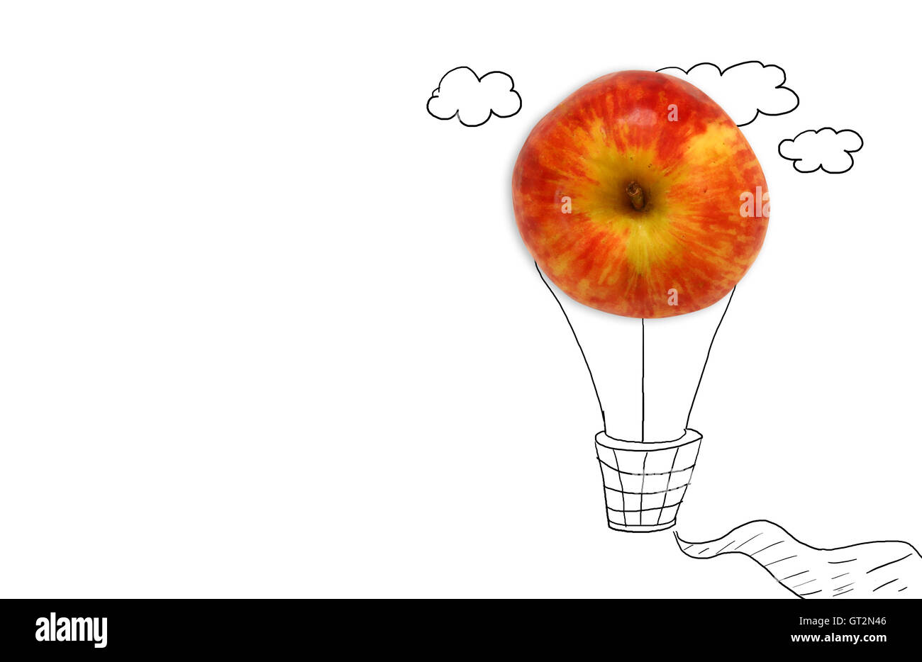 Imagine apple hi-res stock photography and images - Alamy