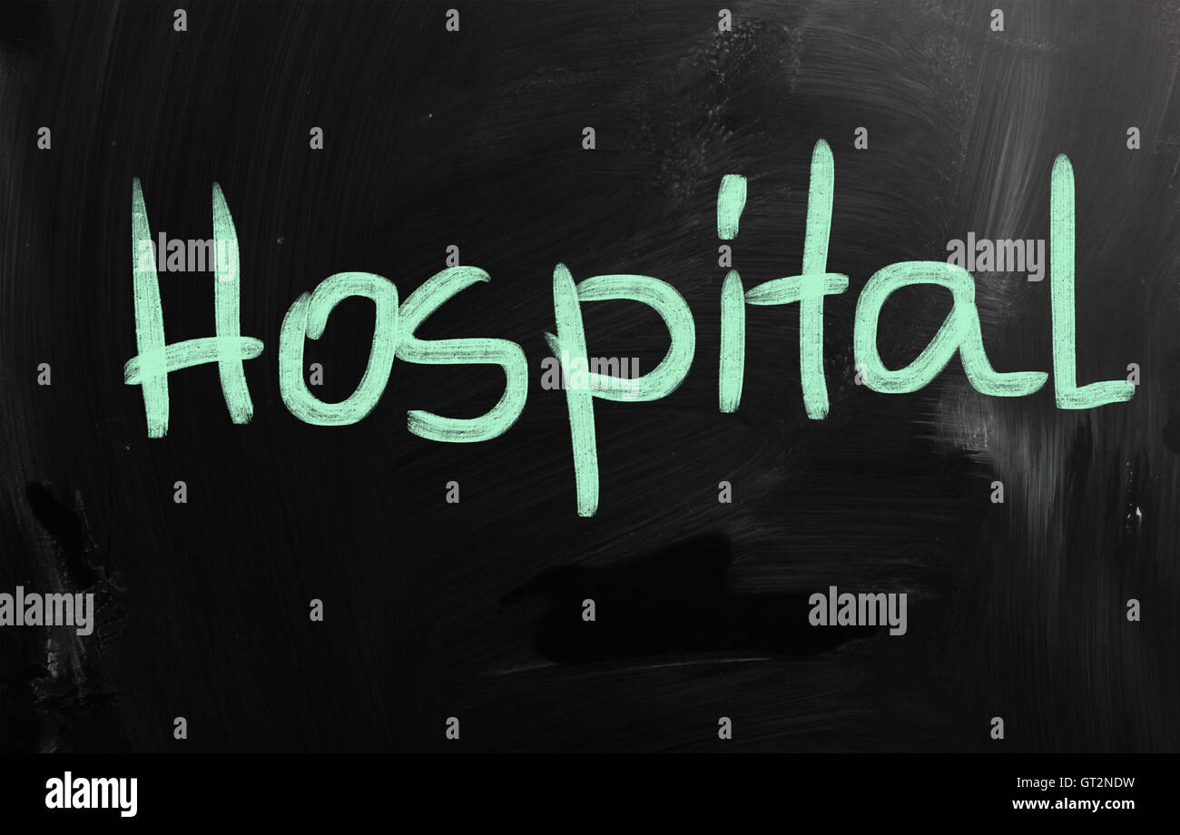 Health concept handwritten with chalk on a blackboard Stock Photo - Alamy