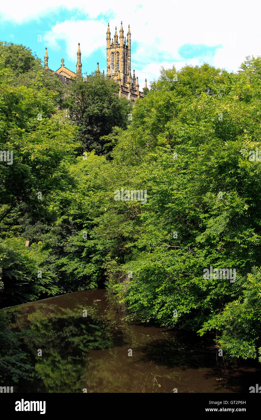Holy Trinity Church from Dean Village, Water of Leith, Edinburgh ...