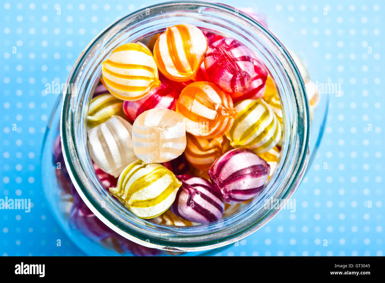 candies in a jar Stock Photo - Alamy