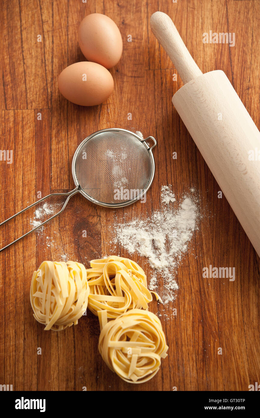 Tagliatelle pasta hi-res stock photography and images - Alamy