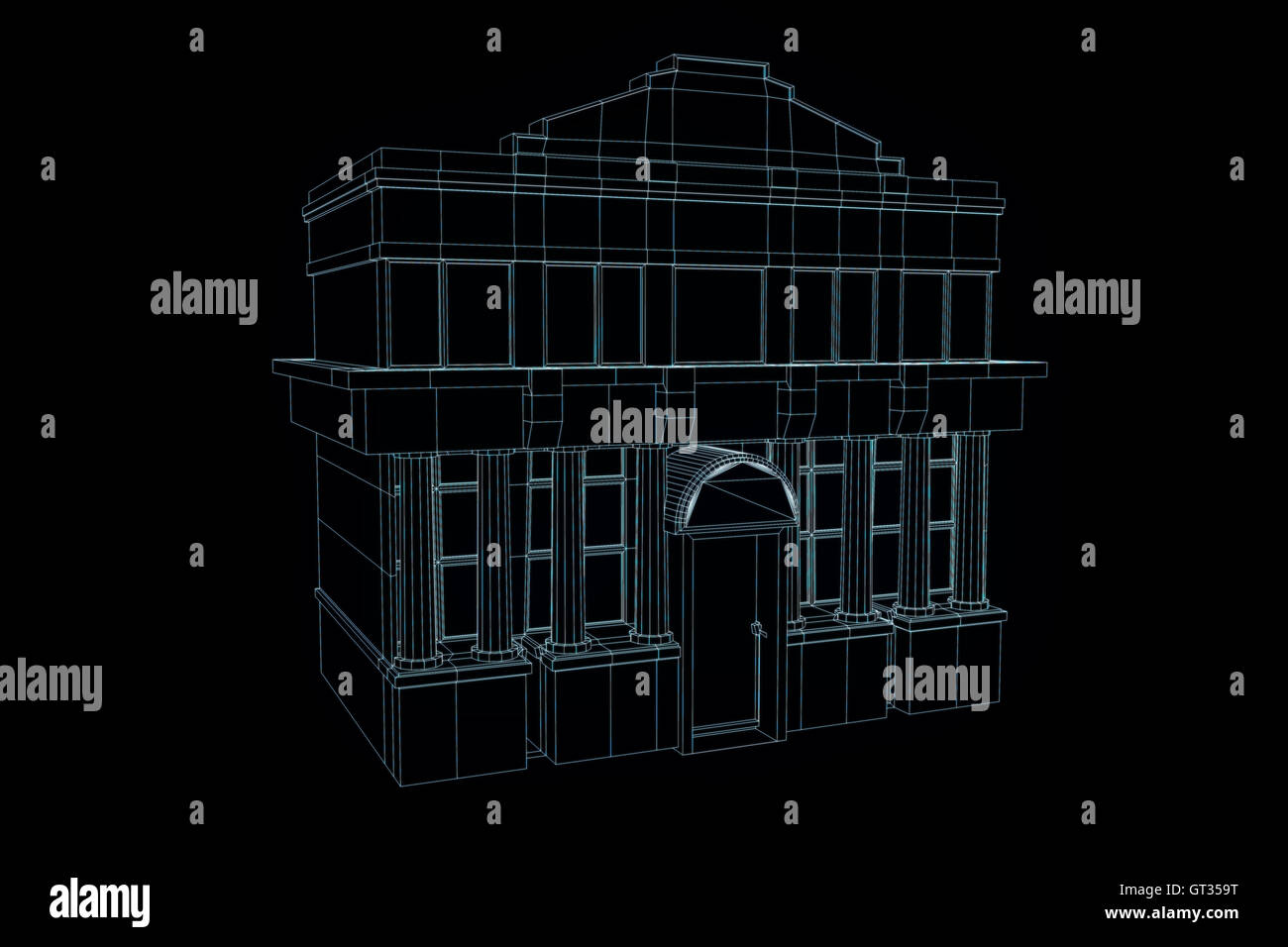 3d building in motion hi-res stock photography and images - Alamy