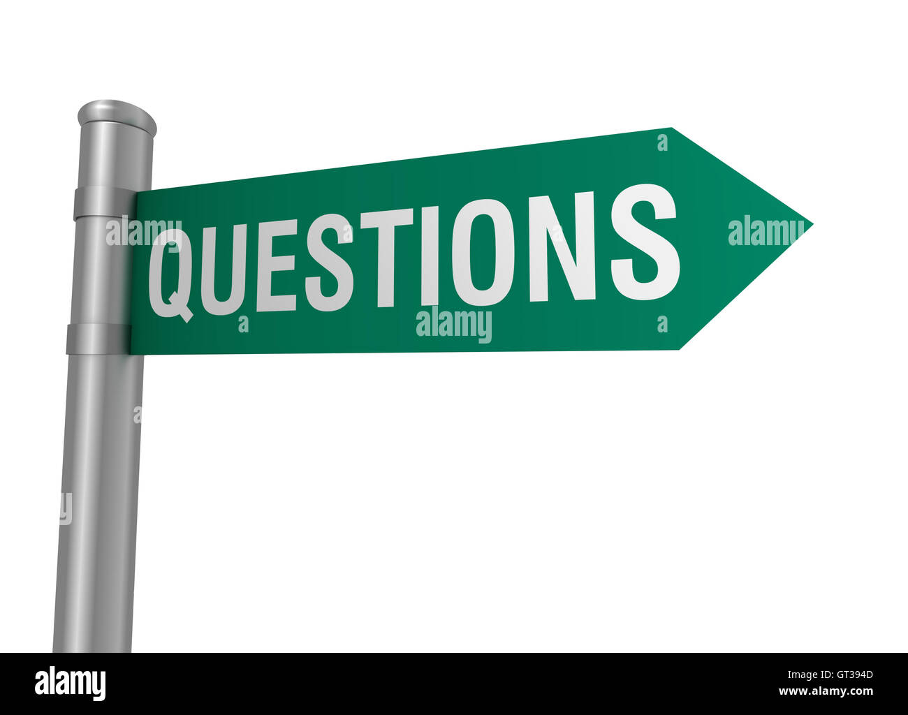 Problem solution road sign Cut Out Stock Images & Pictures - Alamy