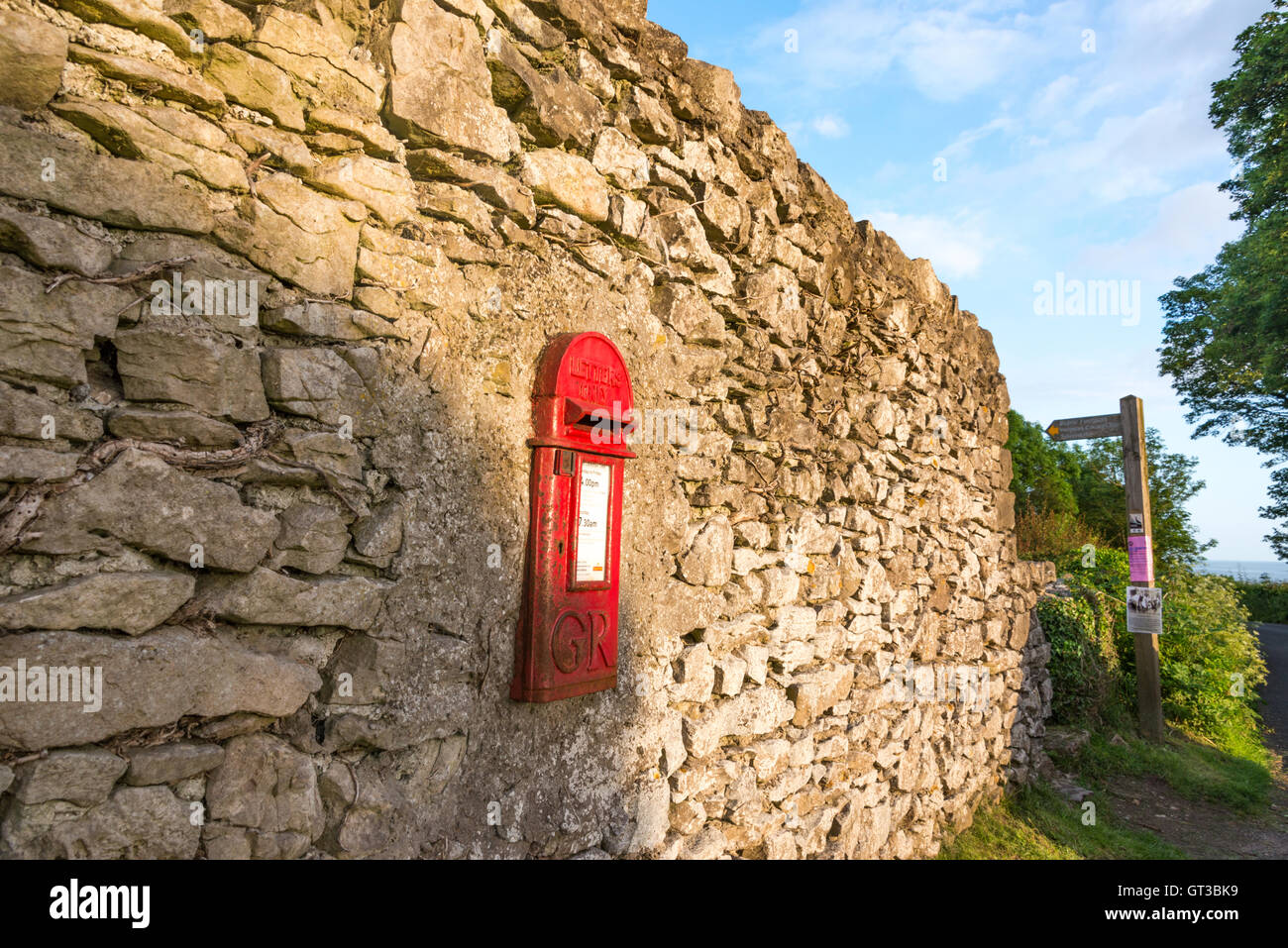 Arnside, Lancashire/Cumbria border Stock Photo - Alamy