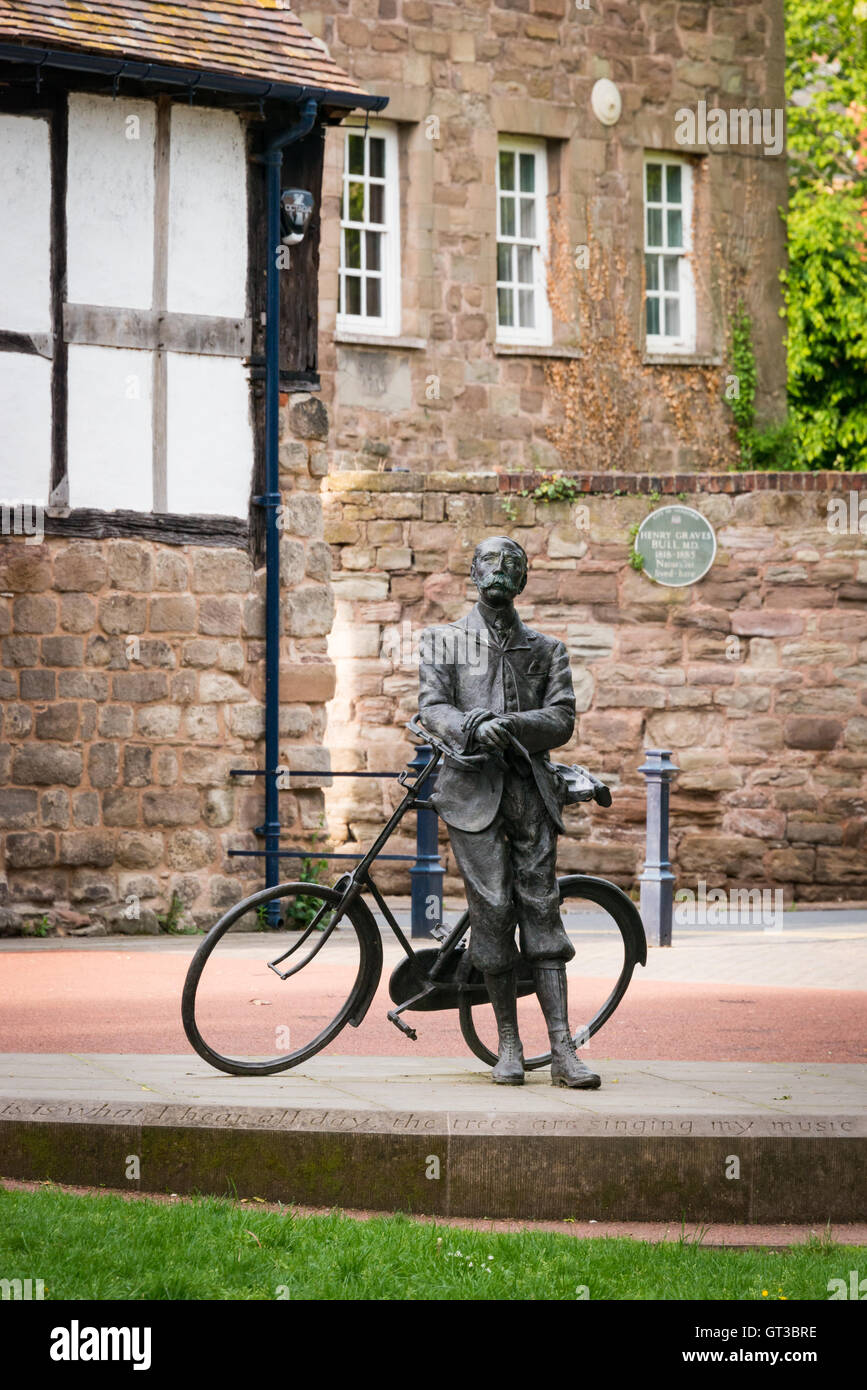 Edward elgar statue hereford hi-res stock photography and images - Alamy