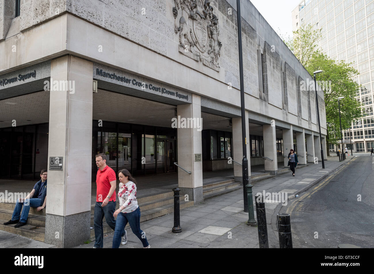 Outside manchester crown court hi-res stock photography and images - Alamy