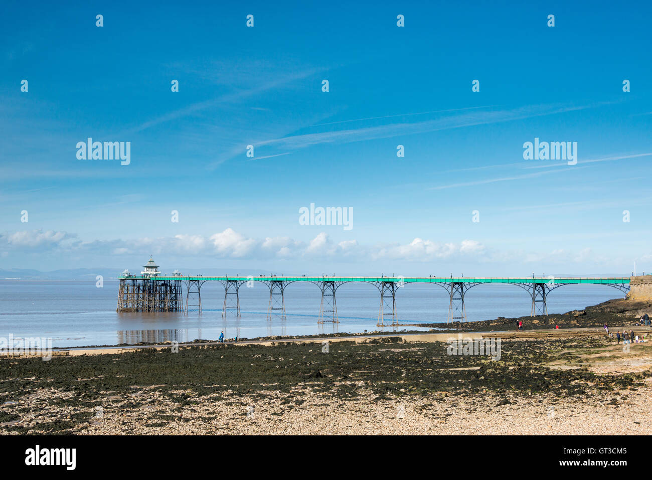 Clevedon pier, Clevedon, Somerset, UK Stock Photo - Alamy