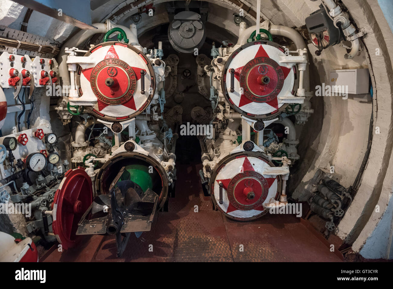 Submarine torpedo tubes hi-res stock photography and images - Alamy