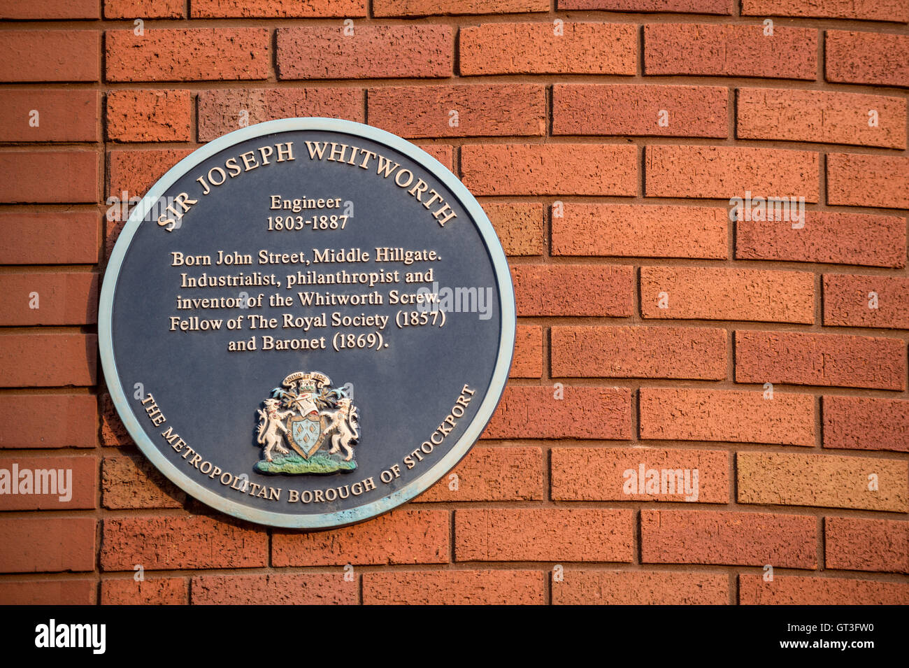 The exterior of Stockport Magistrates Court Stock Photo - Alamy