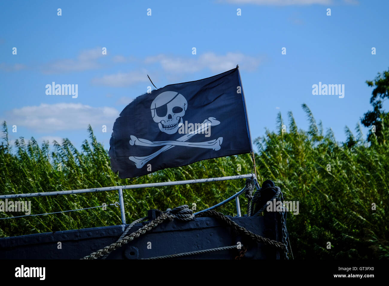 The Jolly Roger Stock Photo - Alamy
