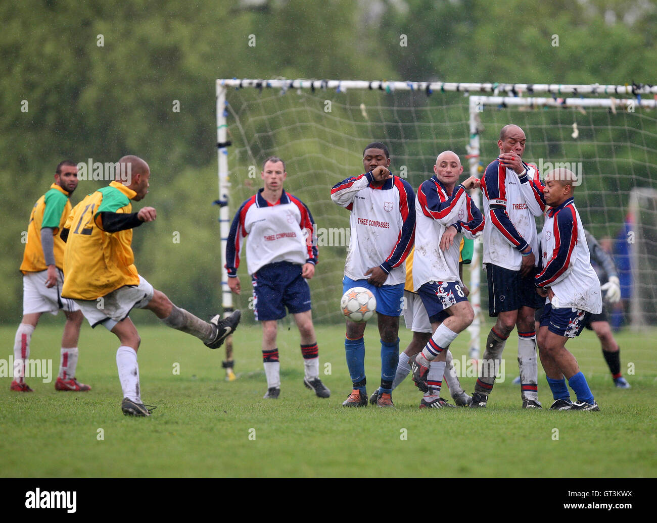 Bancroft United (yellow) vs Three Compasses - Hackney & Leyton League ...