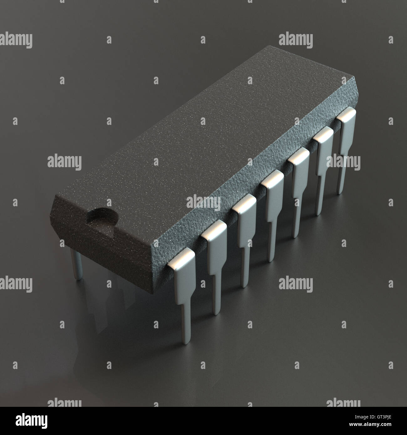 DIP chip package Stock Photo - Alamy