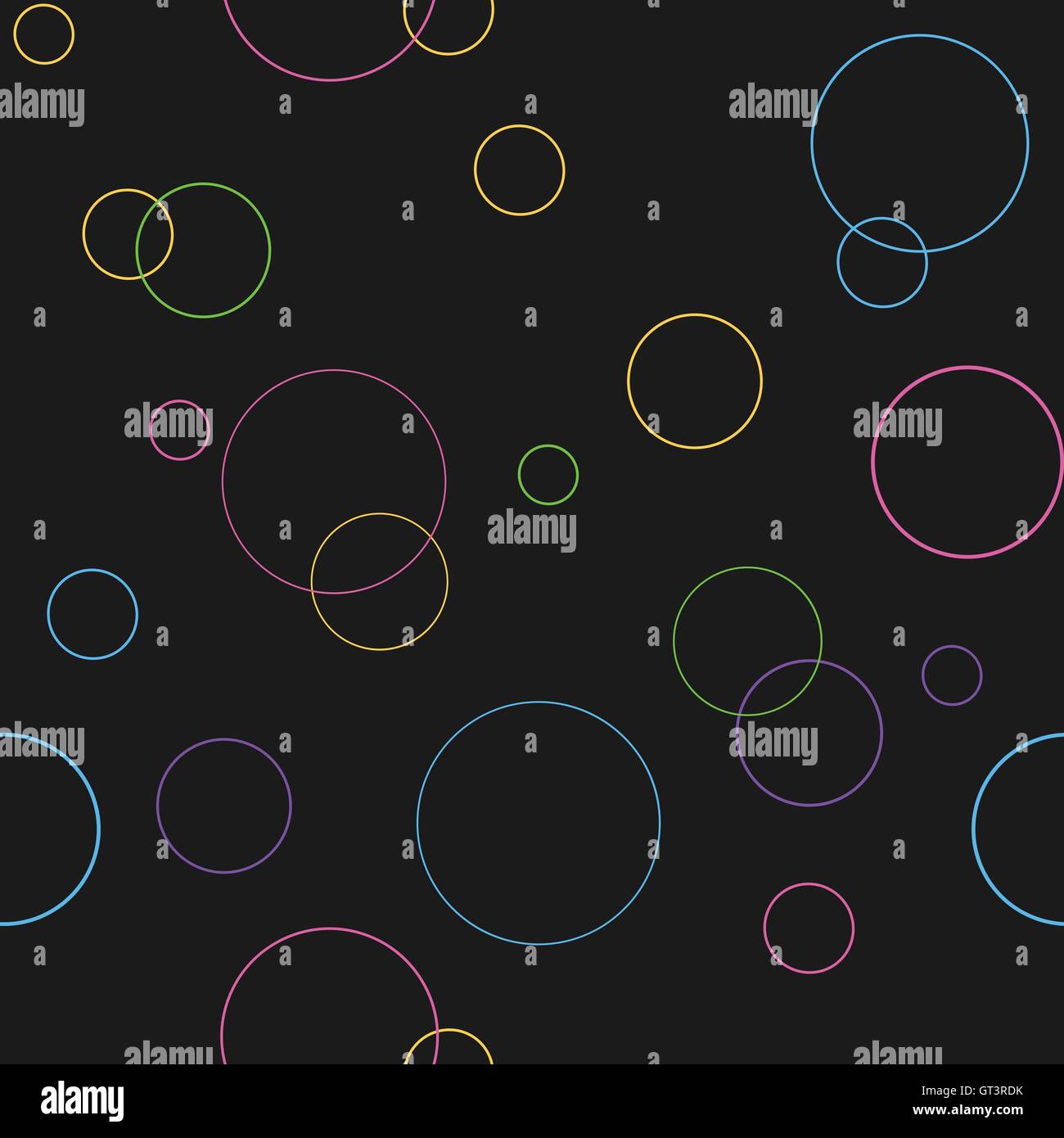 Seamless geometric pattern texture with circles Stock Vector Image ...