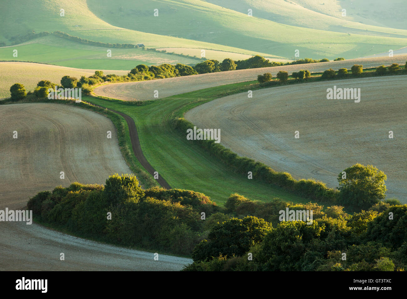 Rolling hills england hi-res stock photography and images - Alamy
