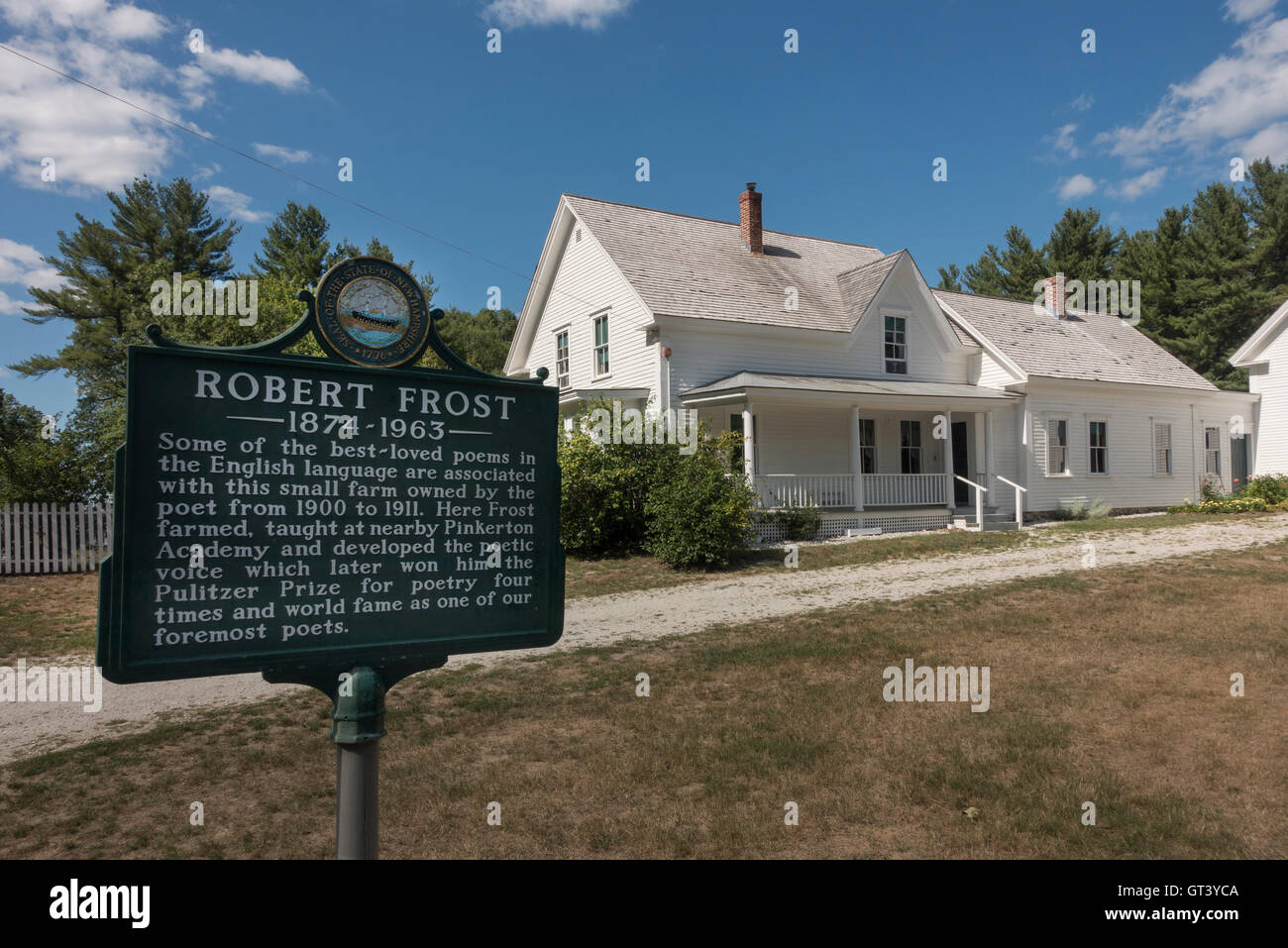 Robert frost farm hi-res stock photography and images - Alamy