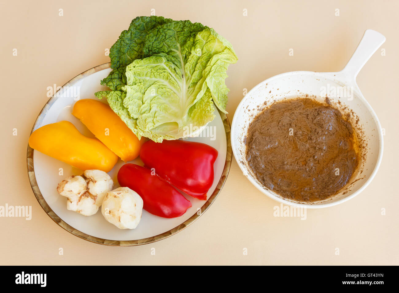 Bagna cauda and peppers hi-res stock photography and images - Alamy