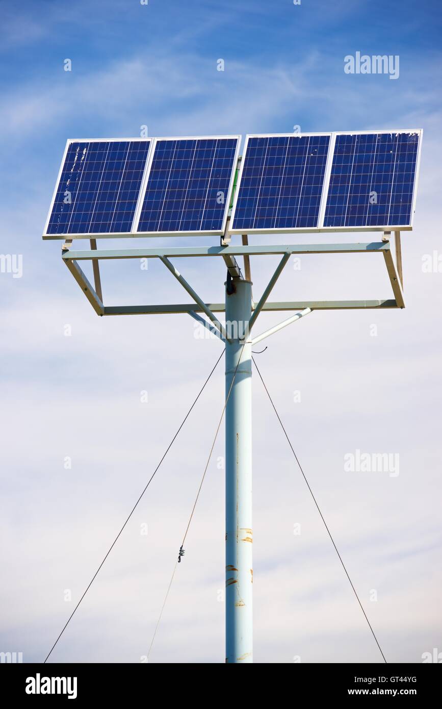 Photovoltaic panel for renewable energy production Stock Photo - Alamy