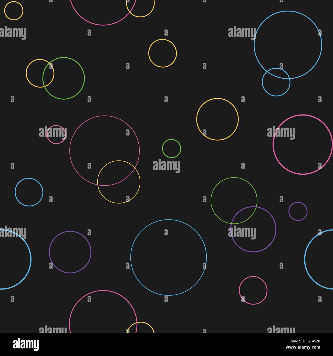 Seamless geometric pattern texture with circles Stock Vector Image ...