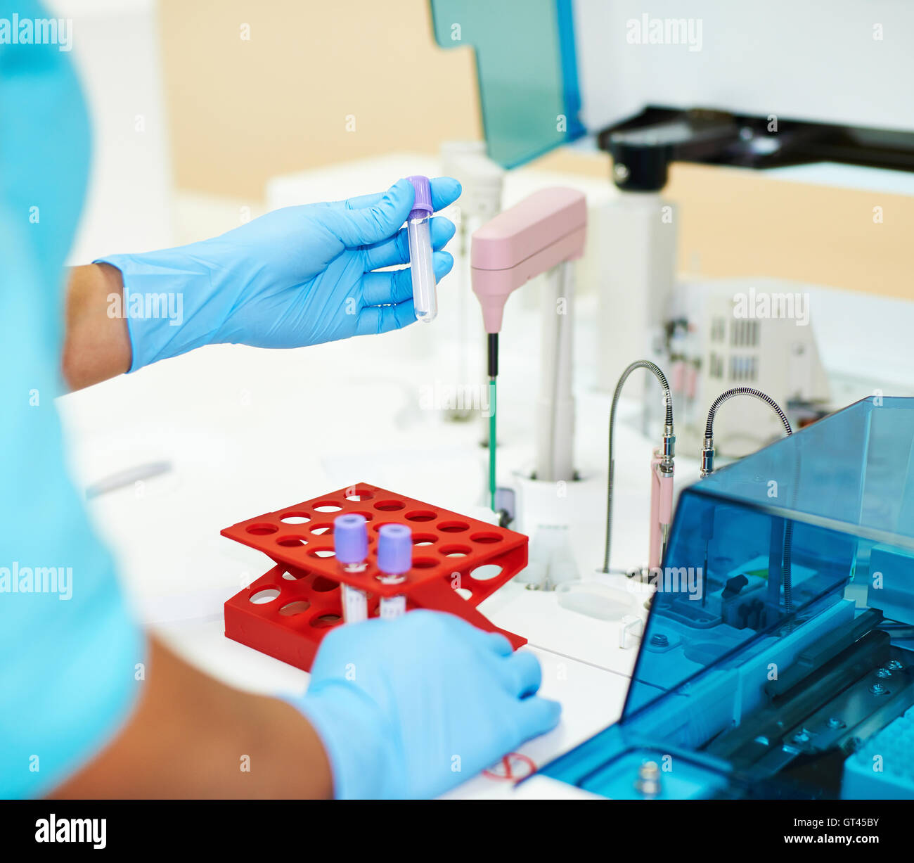 Science label microbiology hi-res stock photography and images - Alamy
