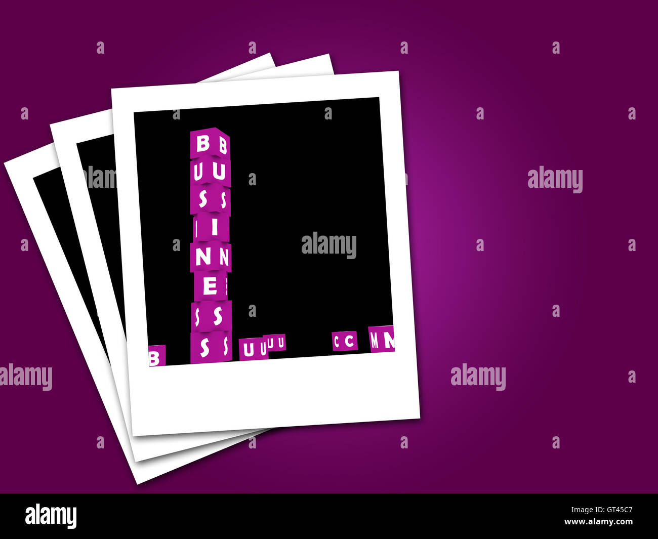 Business message concept balloon hi-res stock photography and images ...