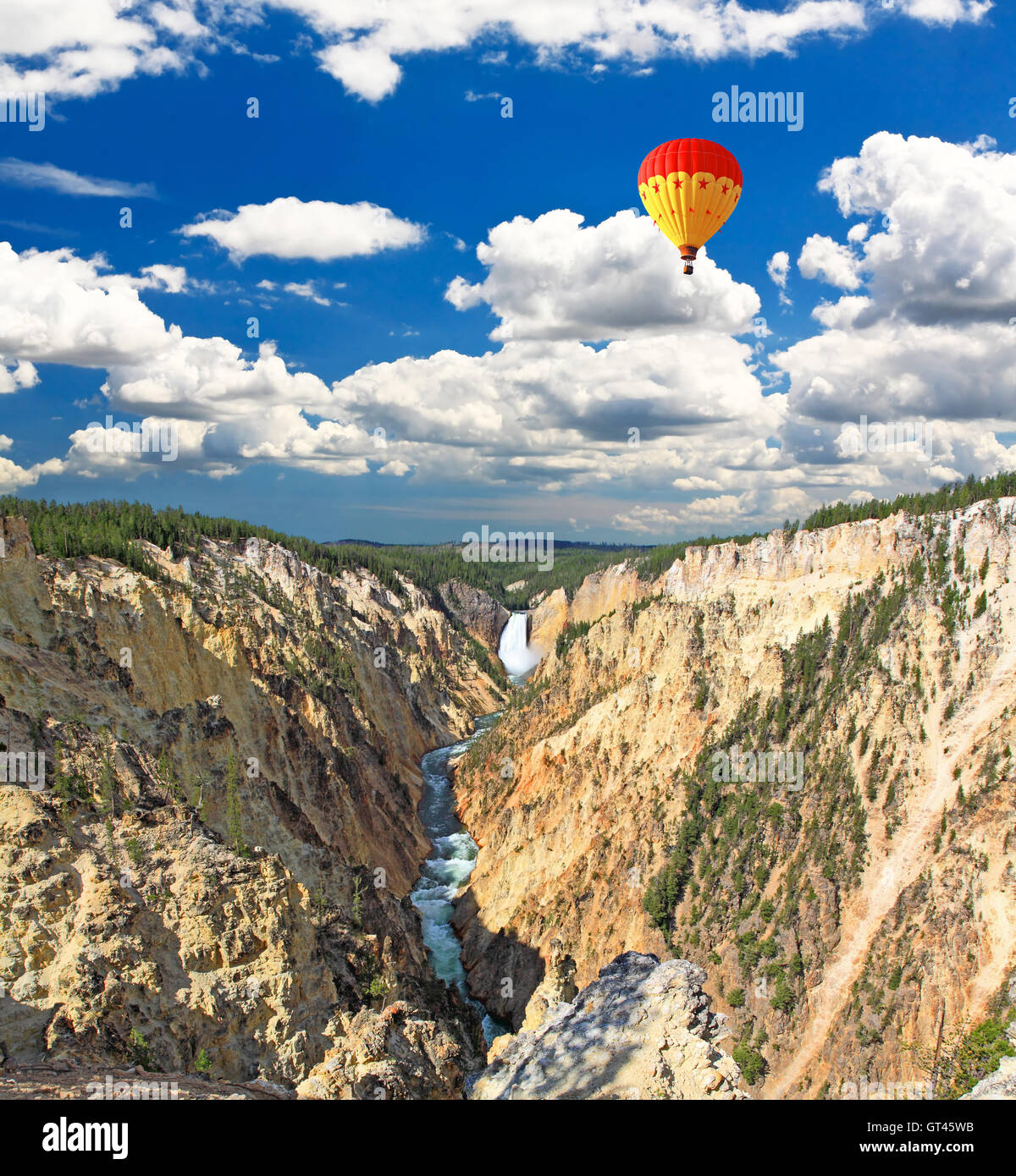 Balloon cascade hi-res stock photography and images - Alamy