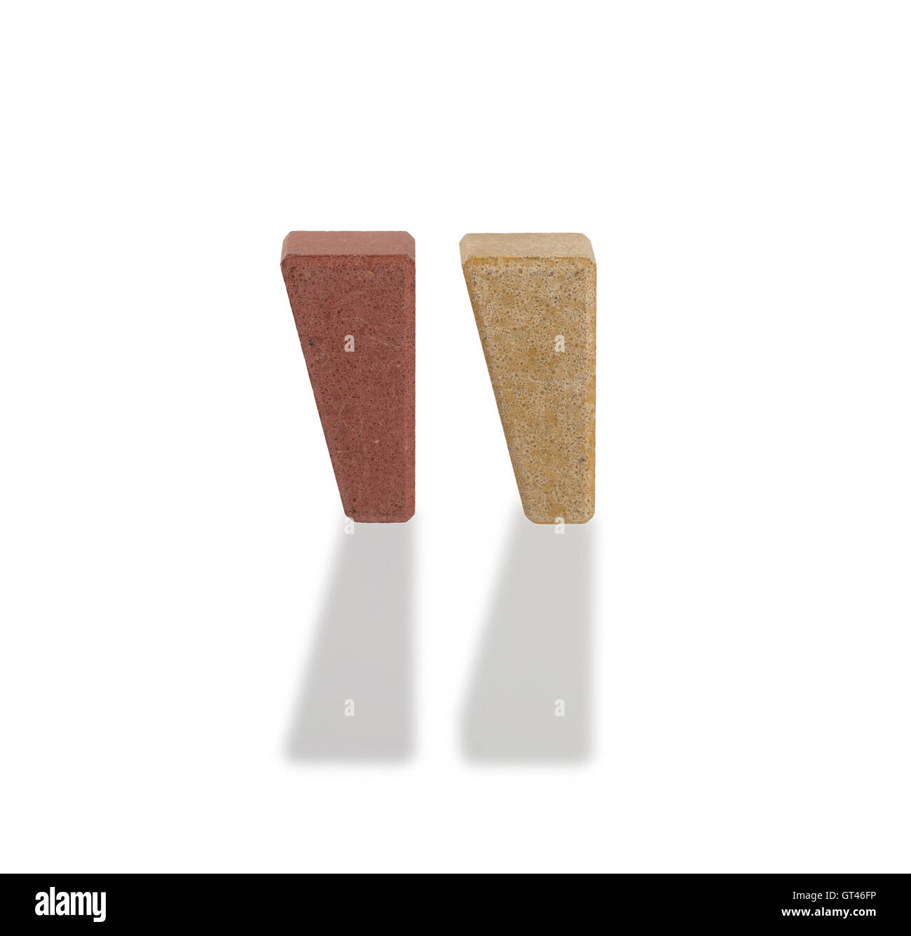 Different colored unique stone pawns isolated Stock Photo - Alamy