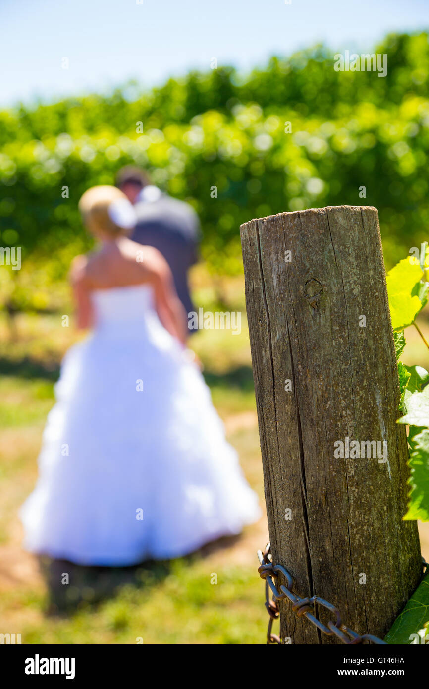 Bride And Groom First Look Stock Photo Alamy
