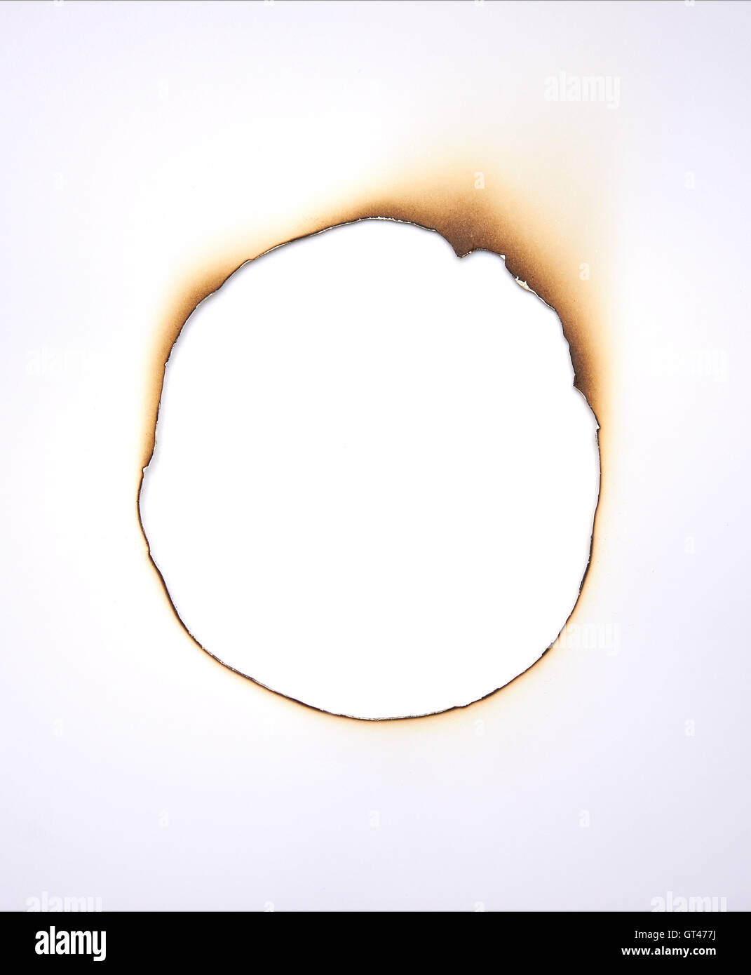 Hole burned hi-res stock photography and images - Alamy