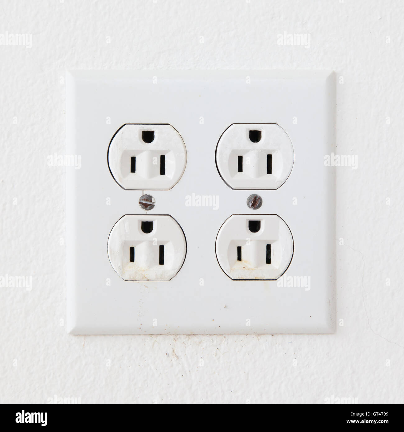 American electrical plug outlet hi-res stock photography and images - Alamy