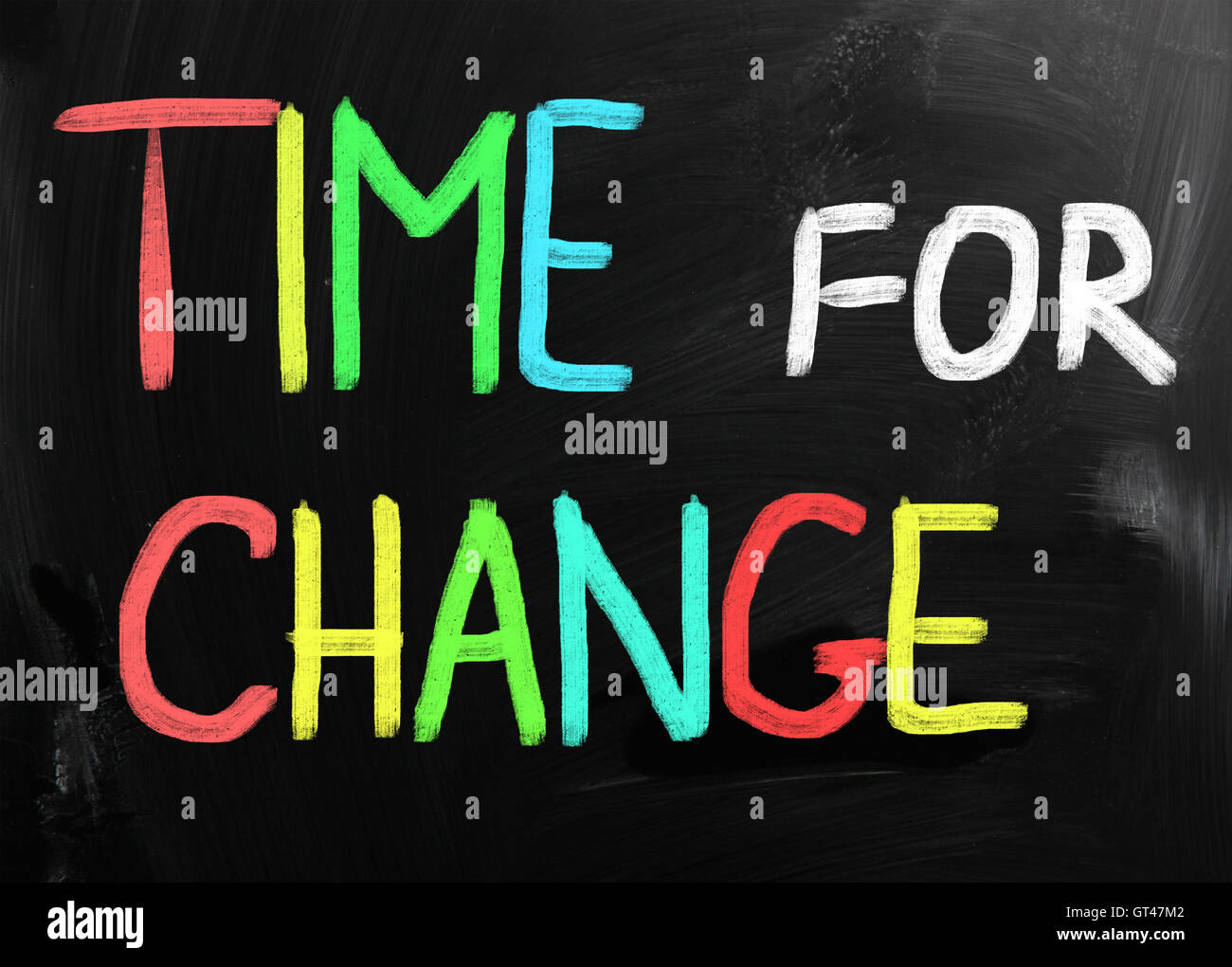 Time for Change concept Stock Photo - Alamy