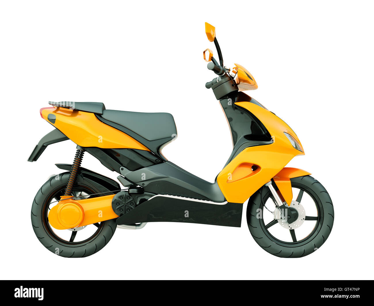Modern scooter isolated Stock Photo - Alamy