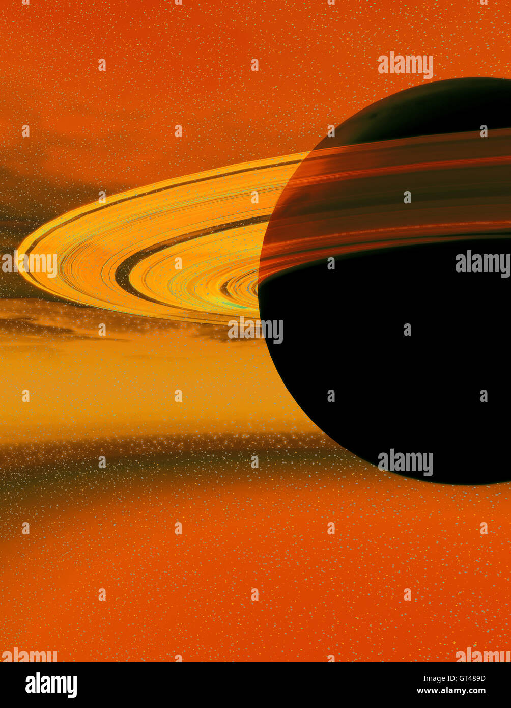 Saturn rings hi-res stock photography and images - Alamy