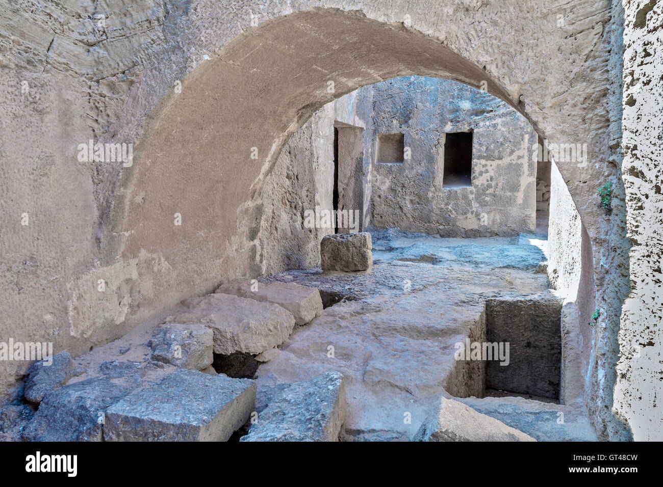 Tombs Of The Kings Cyprus Stock Photo - Alamy
