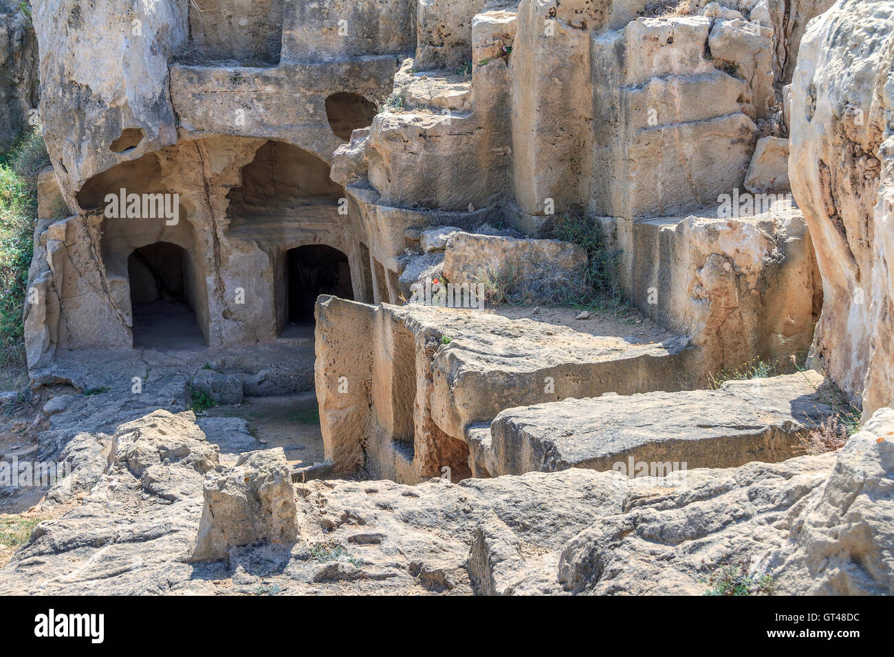 Tombs Of The Kings Paphos Cyprus Stock Photo - Alamy