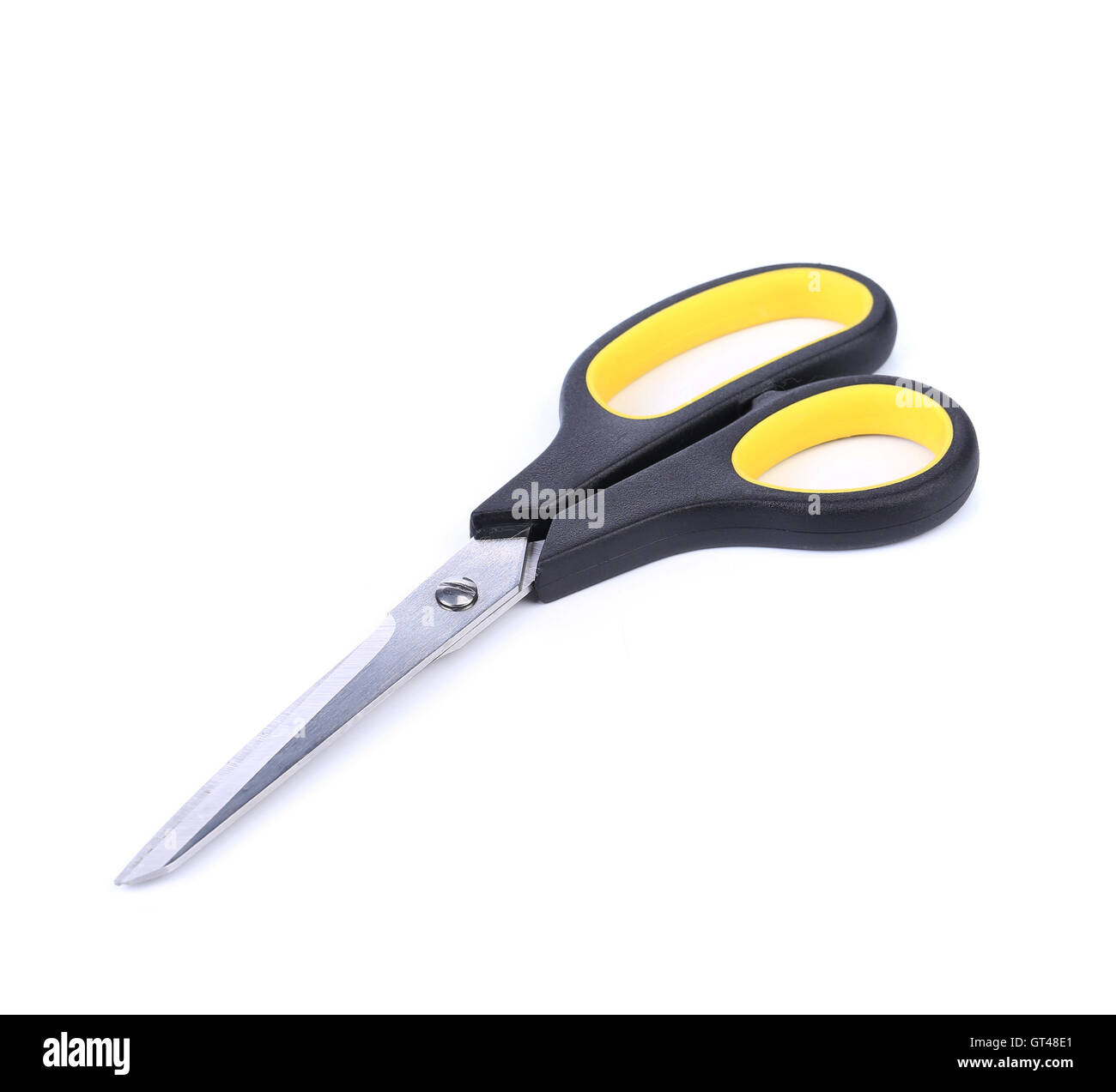Pair of scissors isolated on a white background Stock Photo - Alamy