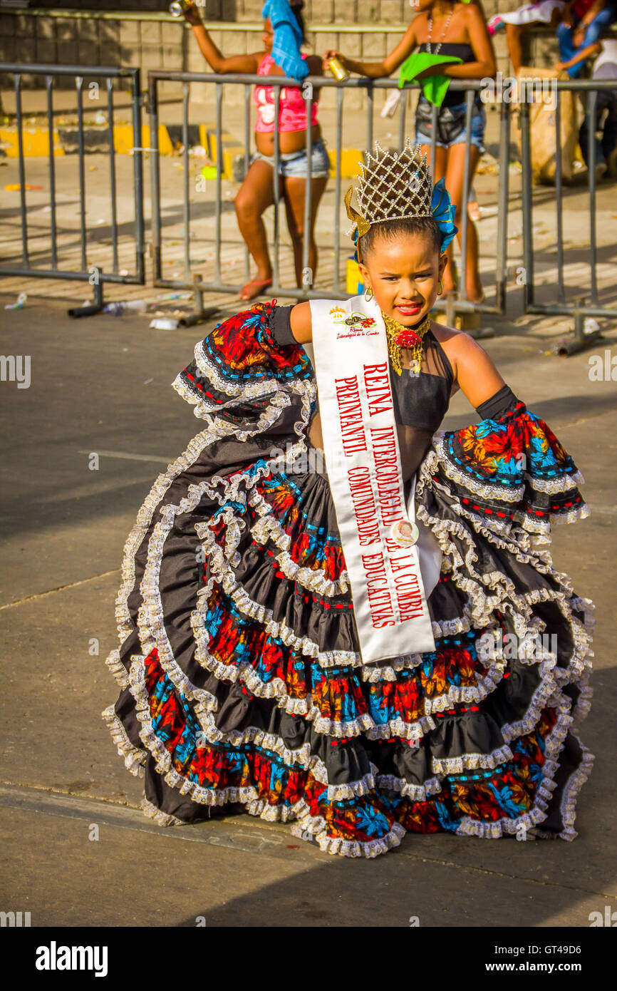 Performers with colorful and elaborate costumes participate in C Stock ...