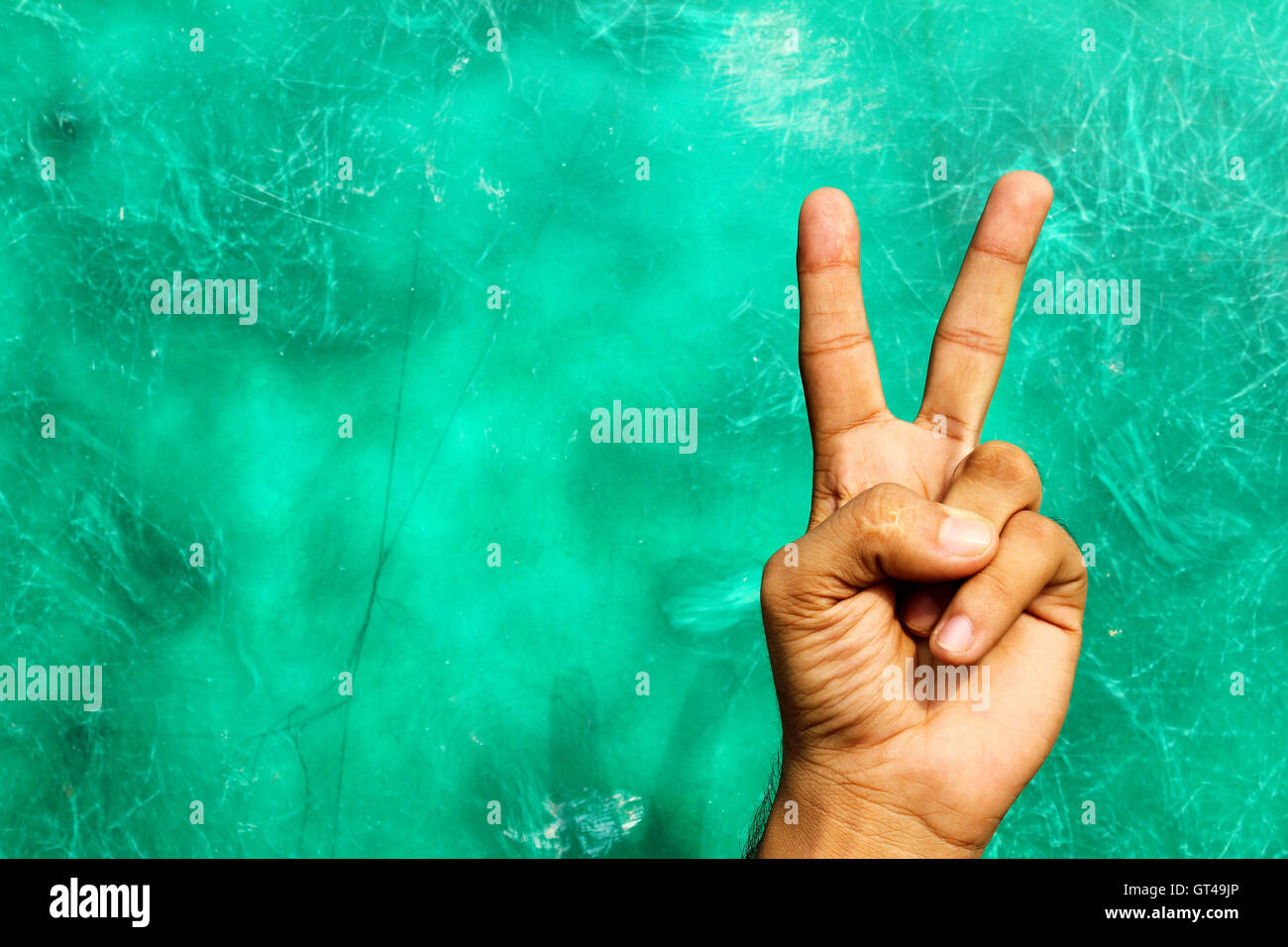 victory sign Stock Photo - Alamy