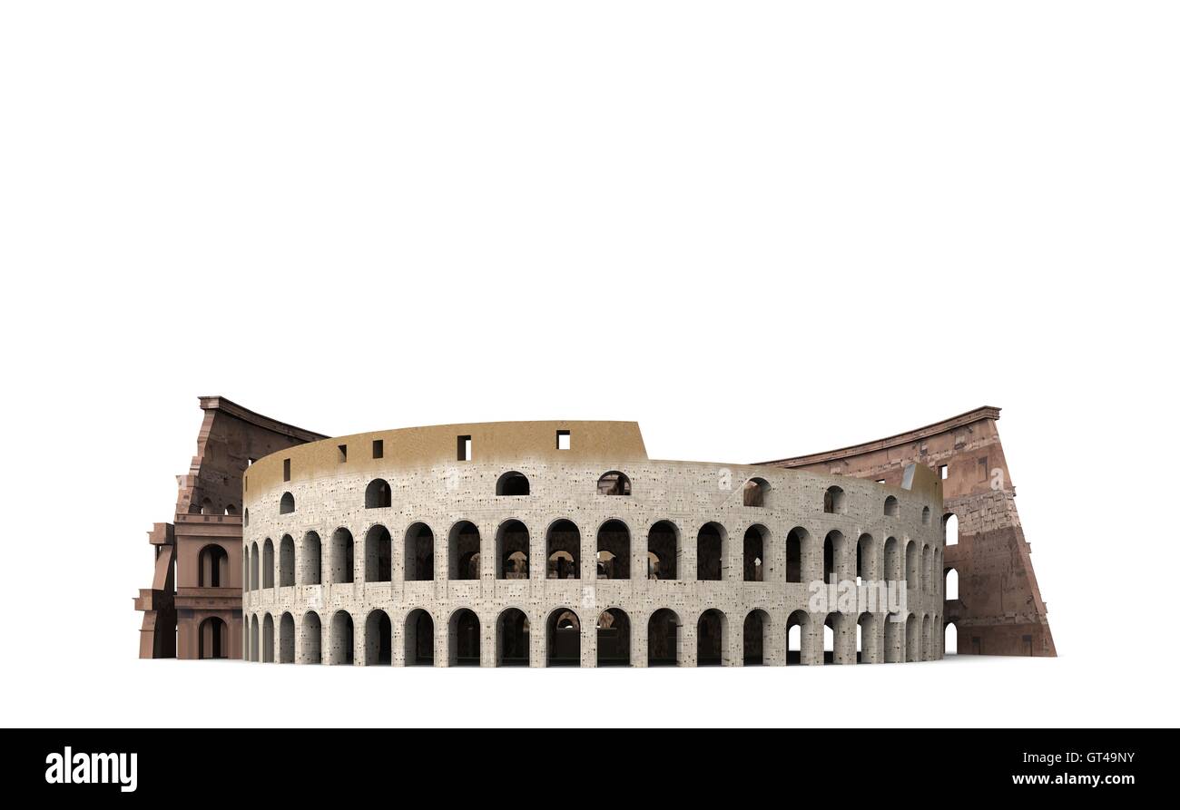 Gladiators rome colosseum Cut Out Stock Images & Pictures - Alamy