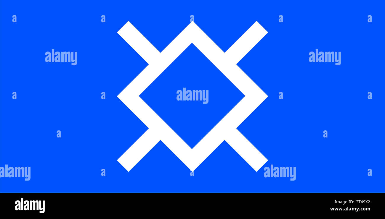 Northern Cheyenne Indian Reservation flag Stock Photo - Alamy