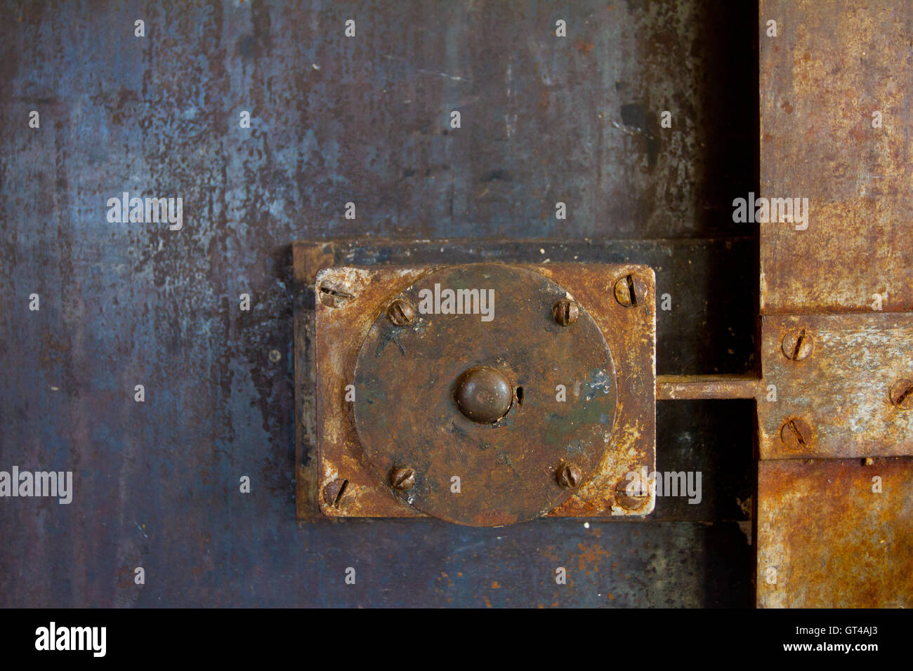 Door Handle Lock Detail Stock Photo - Alamy