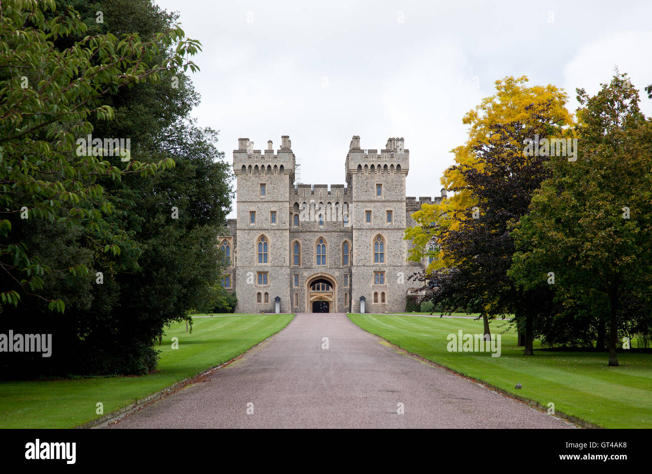 Windsor Castle in the Berkshire in Southern England Stock Photo - Alamy