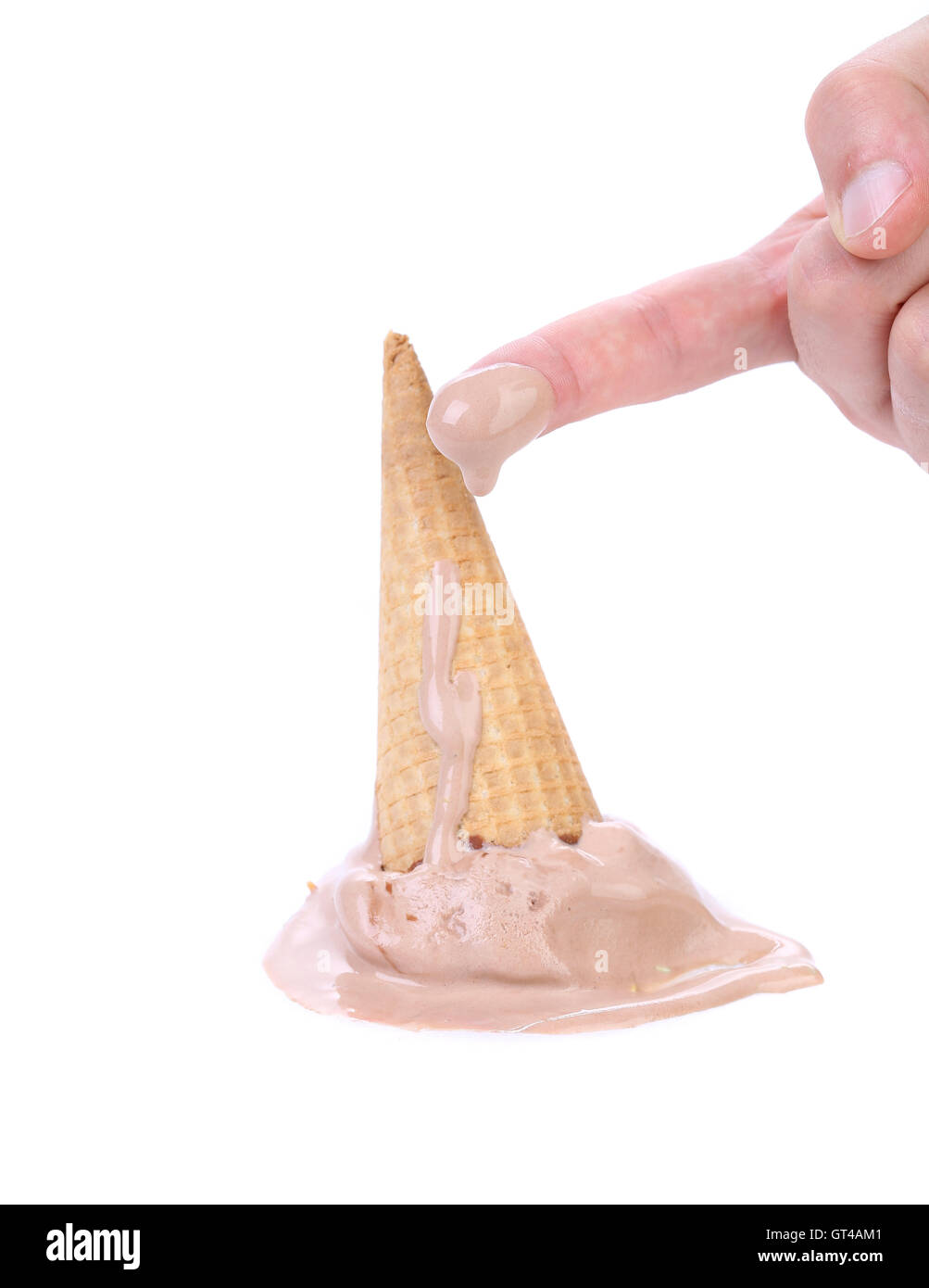 Fallen Ice Cream Cone High Resolution Stock Photography and Images - Alamy