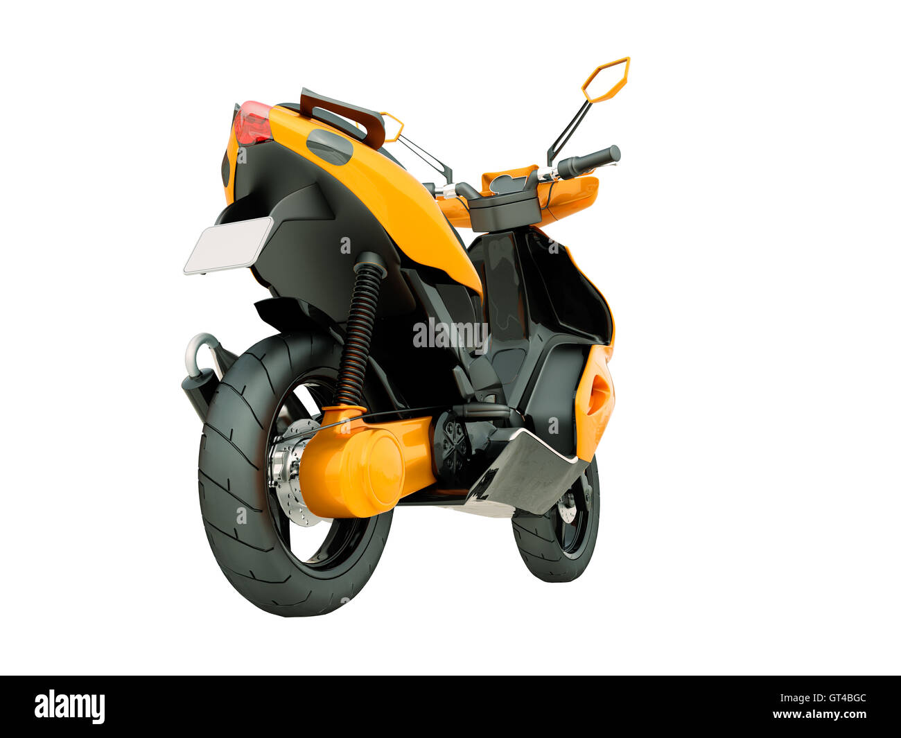 Modern scooter isolated Stock Photo - Alamy