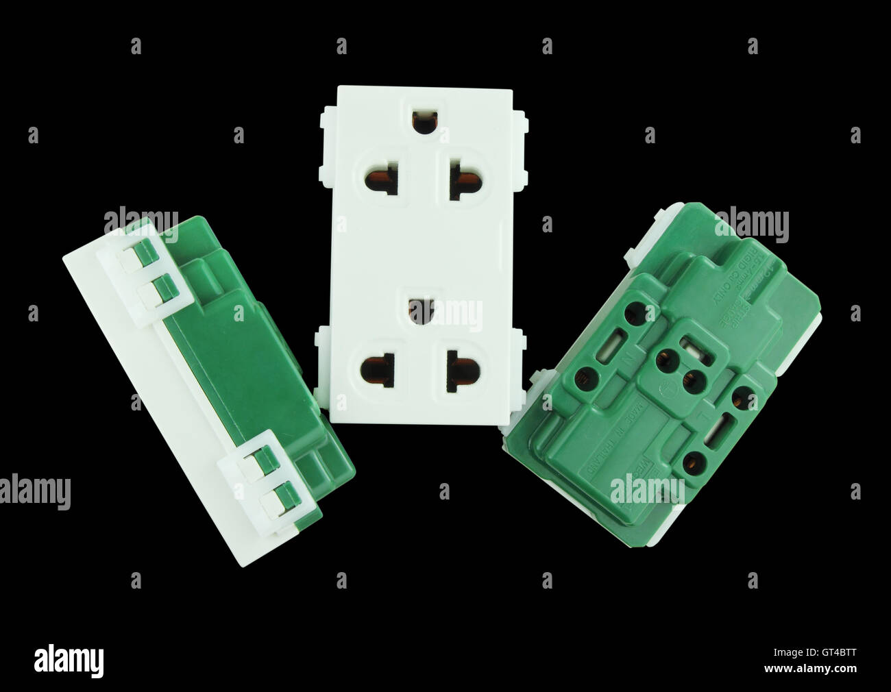 Electrical outlet (socket plug Stock Photo - Alamy