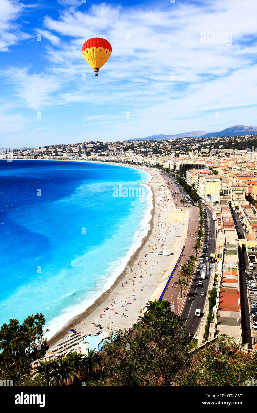 Nice bay aerial hi-res stock photography and images - Alamy