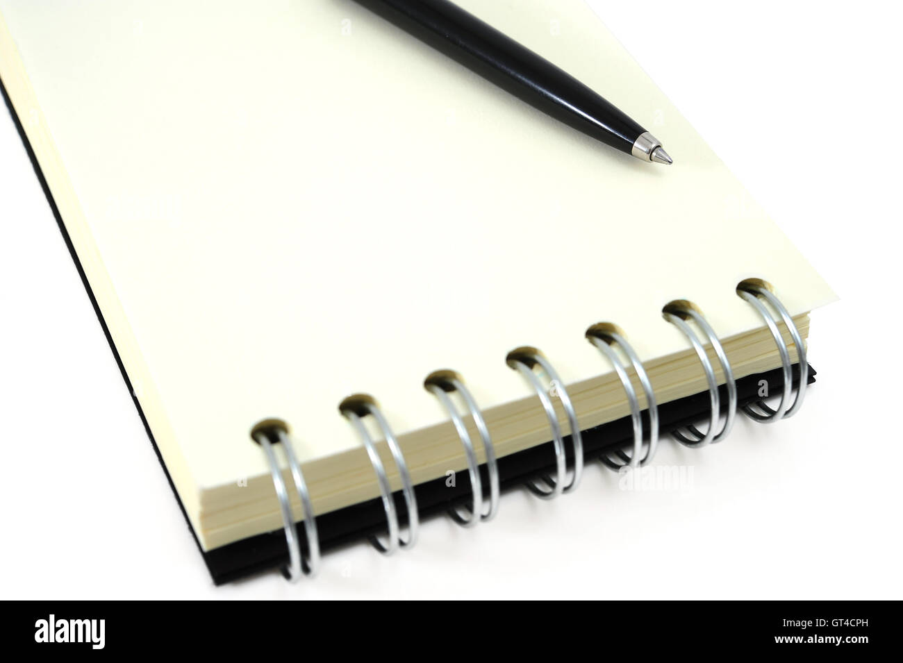 Pen and notebook Stock Photo - Alamy